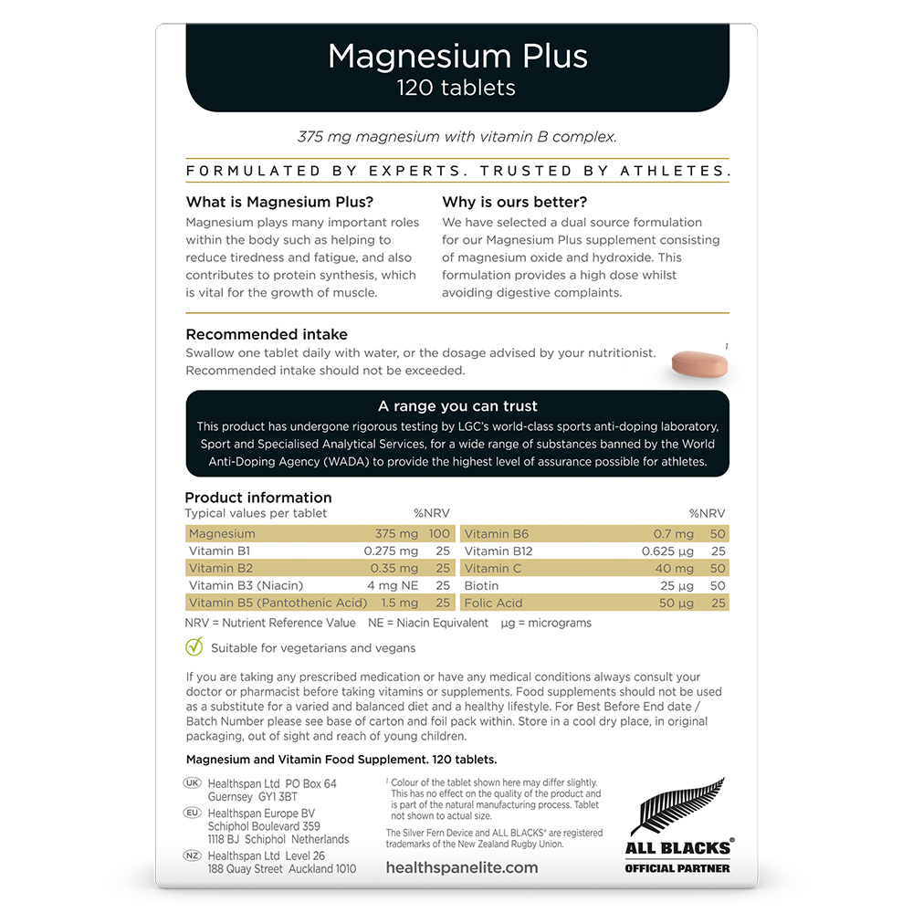 Magnesium Plus | Informed Sport